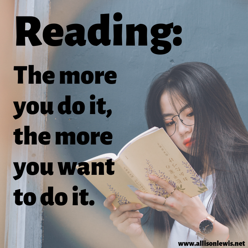 The Importance of Consistency in Free Reading Time – Allison Lewis